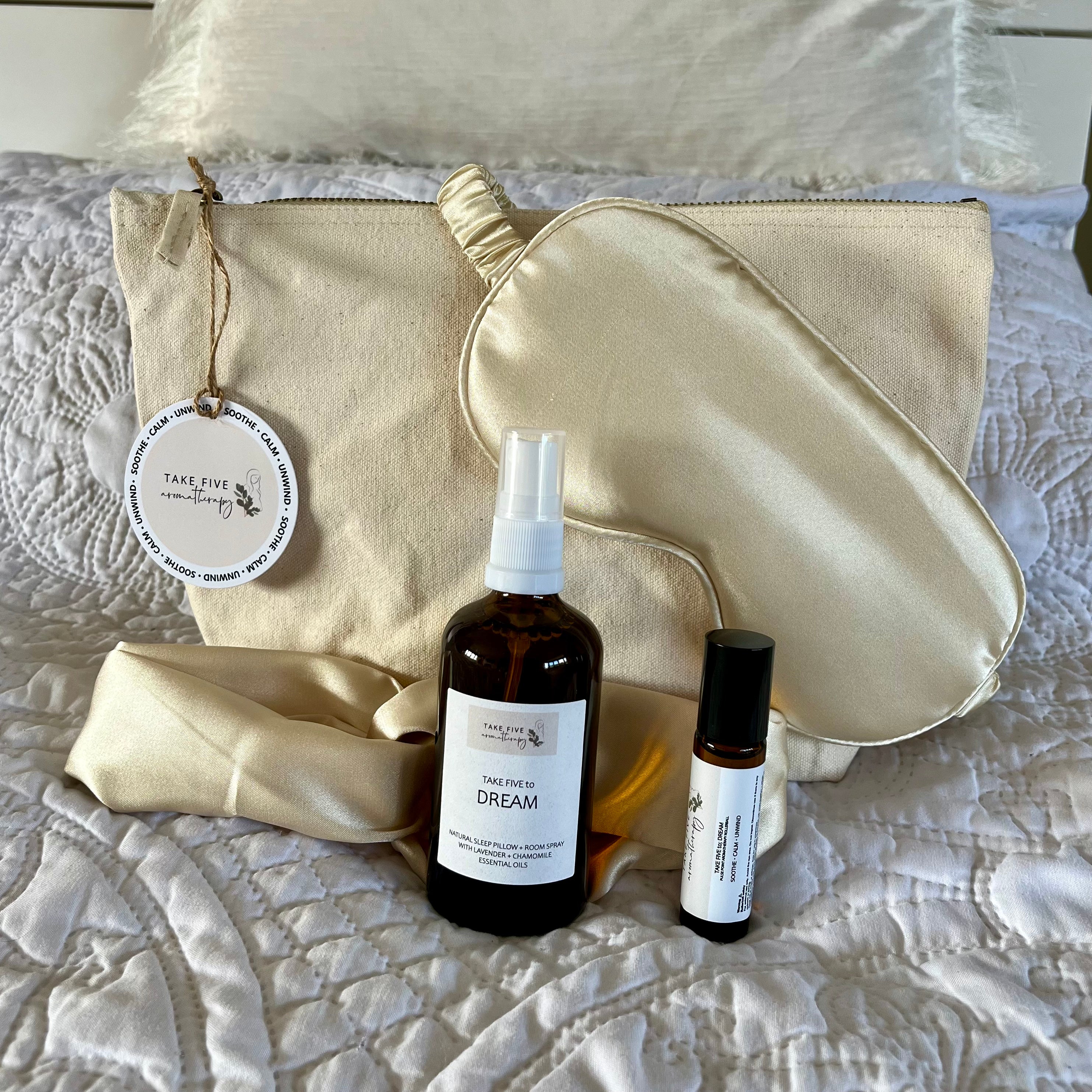Deep Sleep Pouch – Take Five Aromatherapy